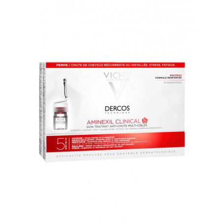 Vichy Dercos Aminexil Clinical 5 Women Amp 21x6ml